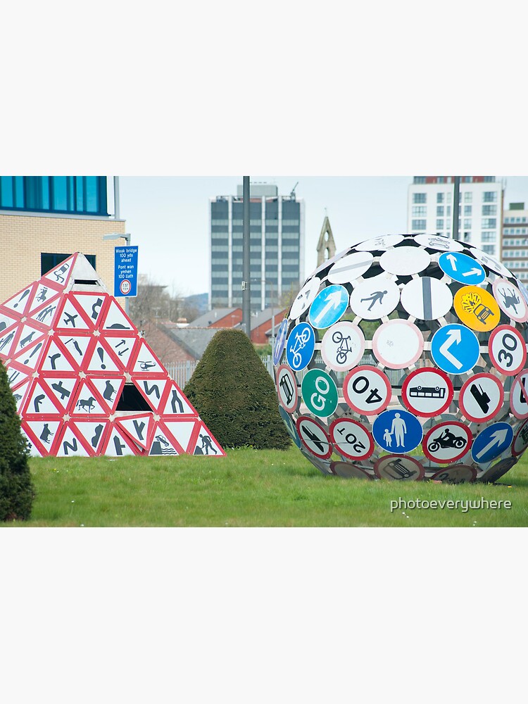 "Magic Roundabout, Splott, Cardiff" Photographic Print by ...
