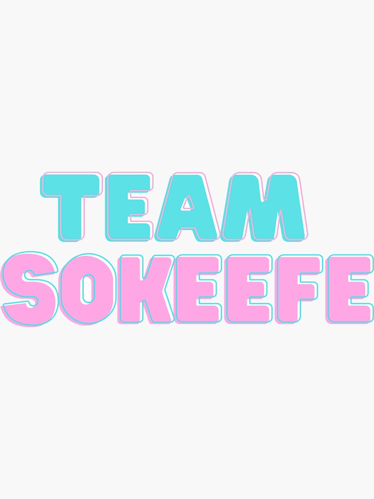 ""Team SoKeefe"" Sticker for Sale by NinaNotes | Redbubble