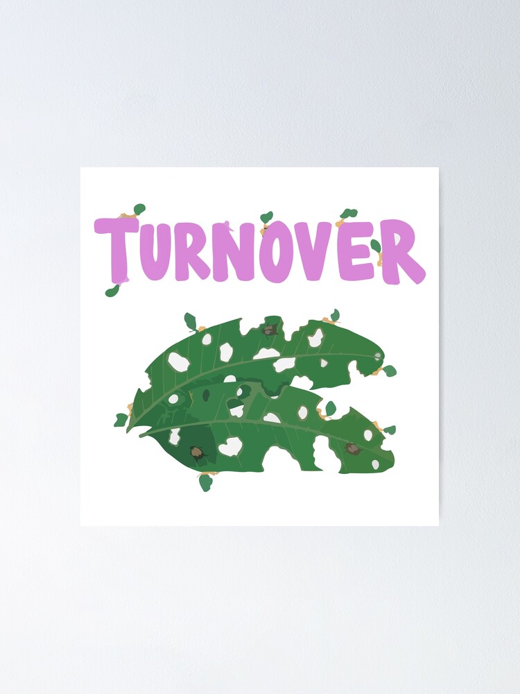 "Turnover - Leaf logo" Poster by olly88 | Redbubble