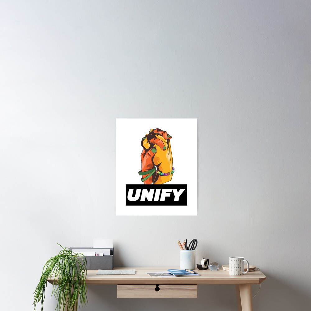 "Unify Forever Together Design" Poster by ouessouf | Redbubble