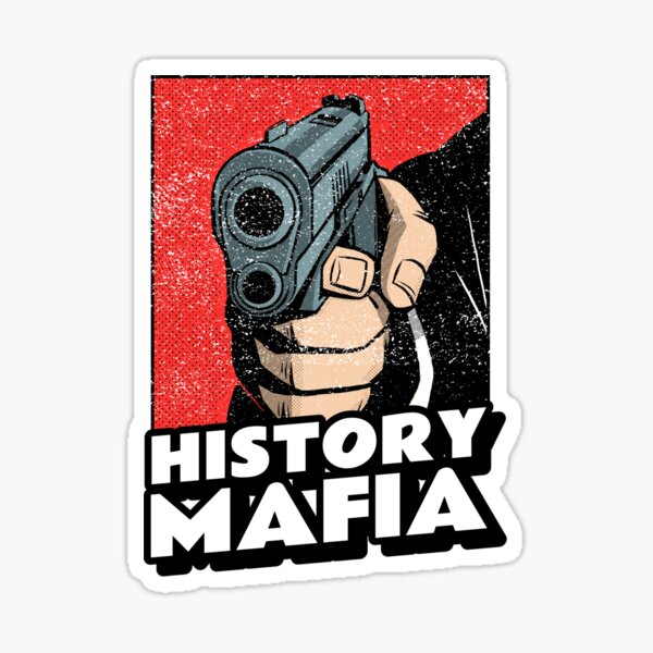"History Mafia Logo" Sticker for Sale by HistoryMafia | Redbubble