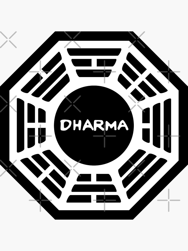 "The Dharma Initiative (Lost)" Sticker for Sale by john-ki | Redbubble