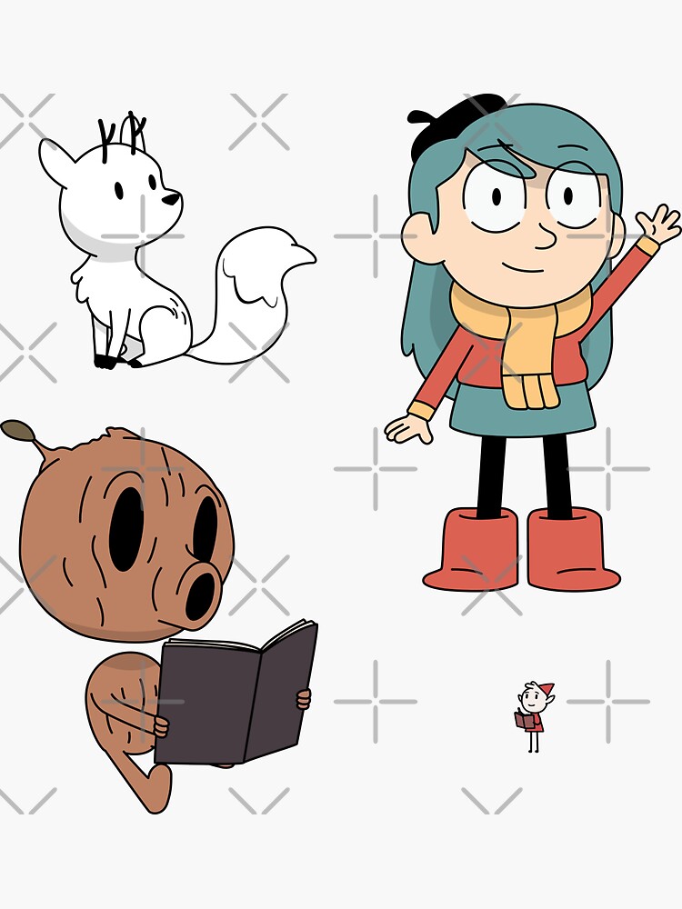 "Hilda Pack" Sticker for Sale by JohnPeace | Redbubble