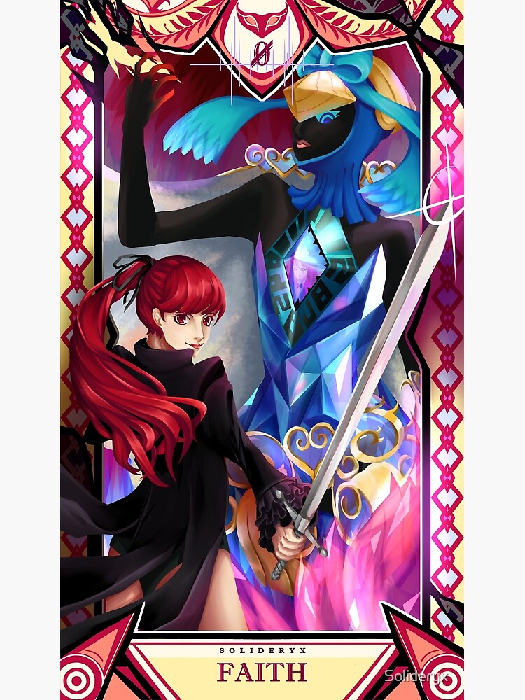 "Faith - Persona 5" Poster by Solideryx | Redbubble
