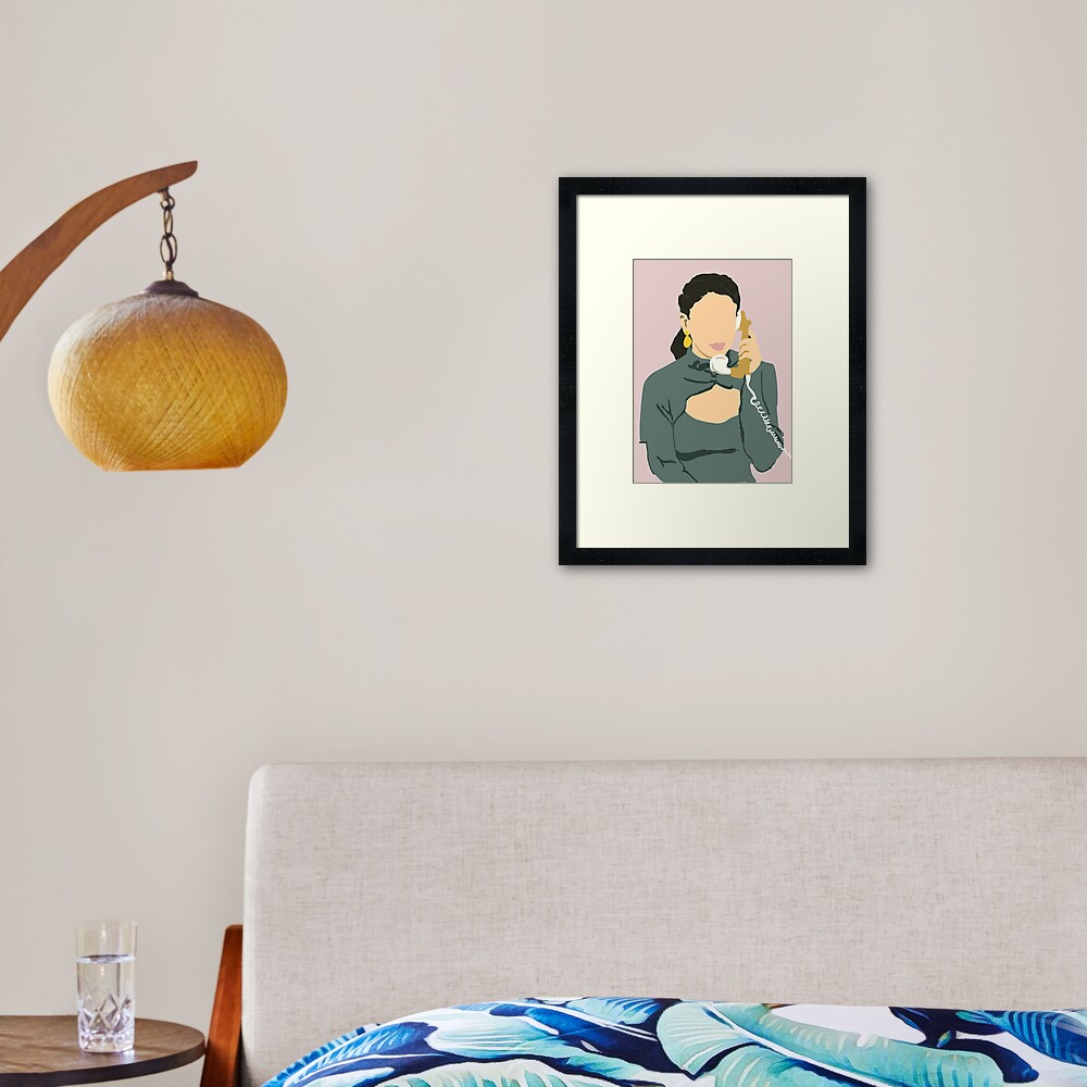 "A Different World - Whitley Gilbert Pop Art " Framed Art Print for ...