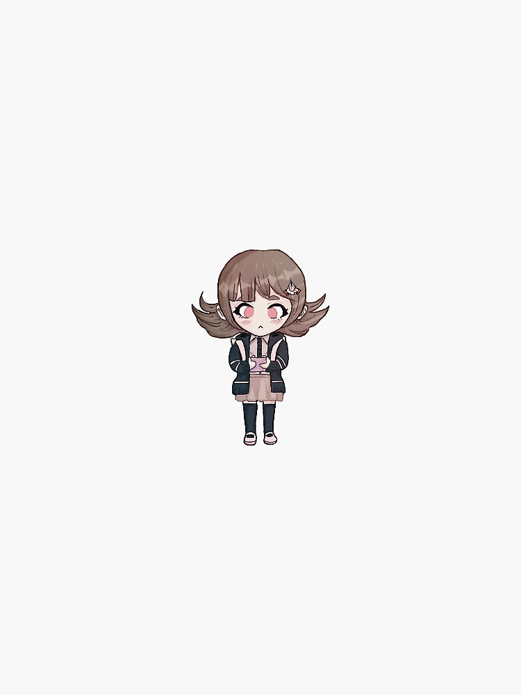 "Chiaki Nanami (Danganronpa) Chibi" Sticker for Sale by spookysei ...