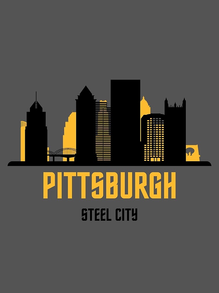 "Pittsburgh Steel City" Poster by ml-77pro | Redbubble
