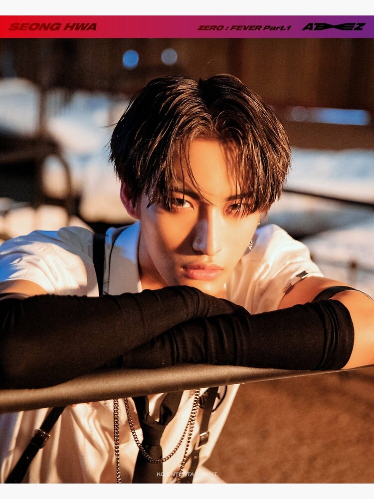 ATEEZ Seonghwa Inception Premium Matte Vertical Poster sold by Монатекс ...