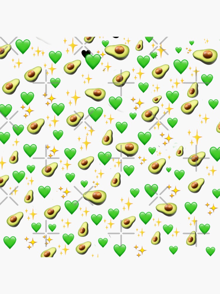 "Billie avocado stars" Sticker by MusicPopCulture | Redbubble