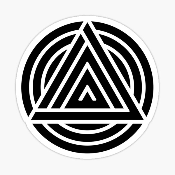 "Tricircle" Sticker for Sale by afikreative | Redbubble