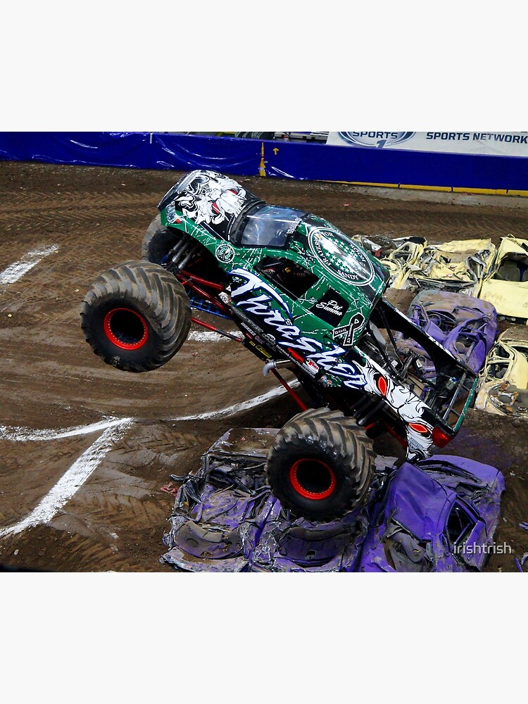 "Monster Jam - THRASHER" Poster for Sale by irishtrish | Redbubble