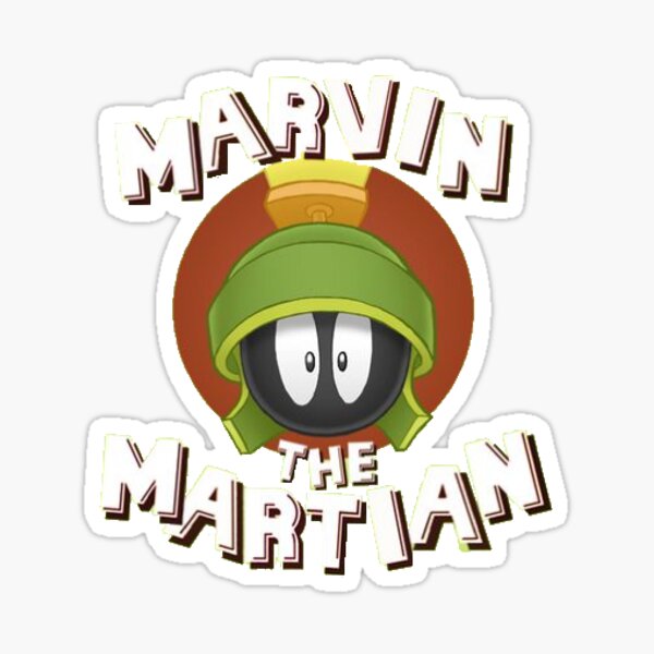 "Marvin " Sticker for Sale by pandazombie98 | Redbubble