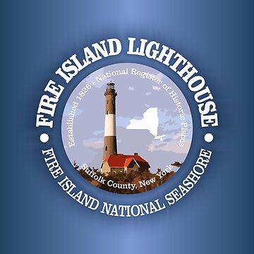 "Fire Island Lighthouse" Sticker for Sale by curranmorgan | Redbubble