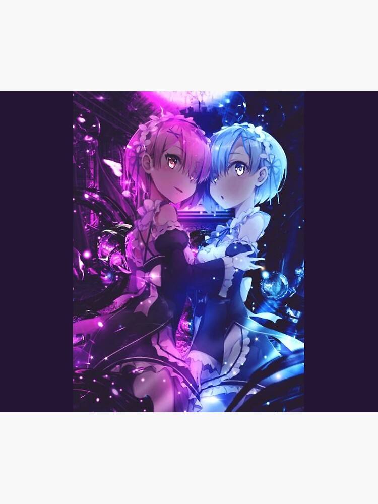 "Rem And Ram" Throw Blanket for Sale by ahmedtaki | Redbubble