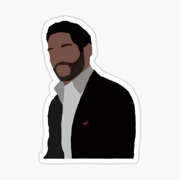 "Lucifer Morningstar 5x01 Sticker" Sticker for Sale by deckerstans ...