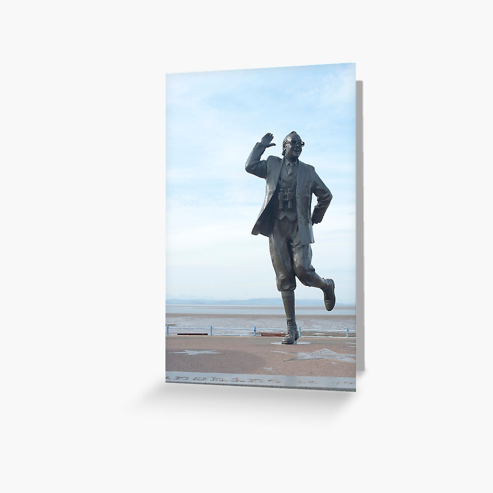 "Eric Morecambe statue" Greeting Card by photoeverywhere | Redbubble
