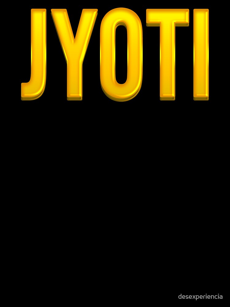 Jyothi Name Logo
