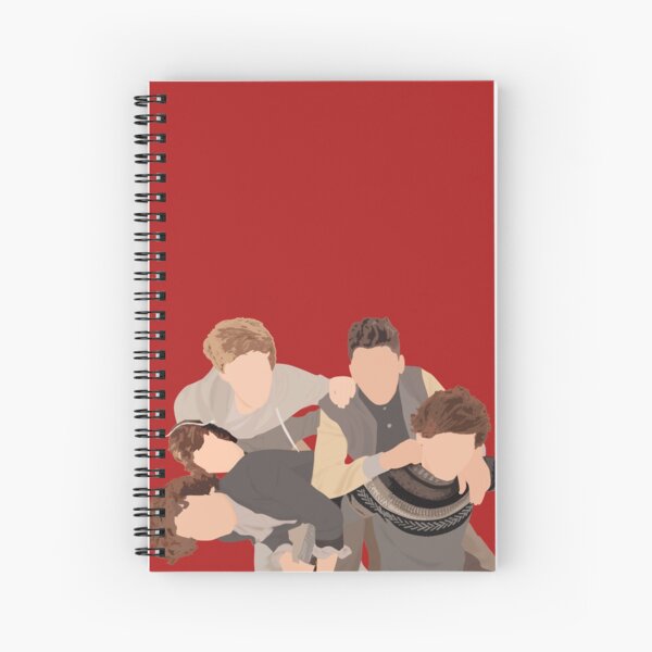 "One Direction" Spiral Notebook for Sale by camiferm | Redbubble