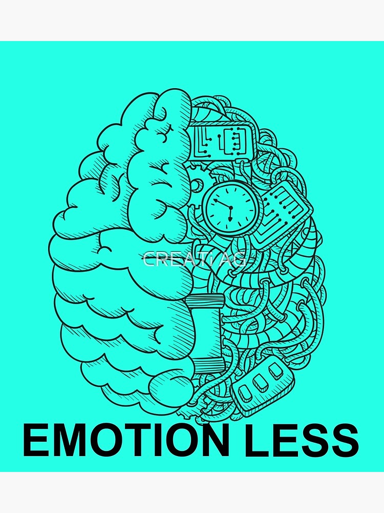 "Emotion less" Poster by SHAFEEK | Redbubble