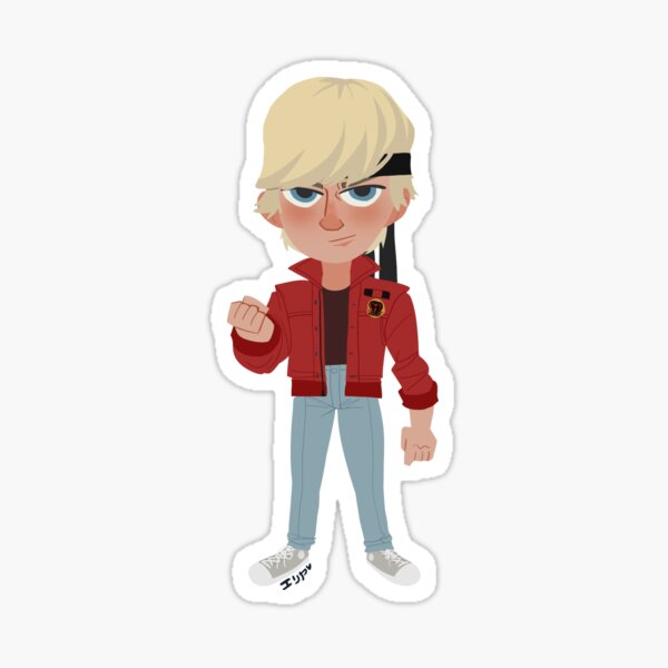"Johnny Lawrence (Casual) Sticker" Sticker for Sale by kabuki-aku ...