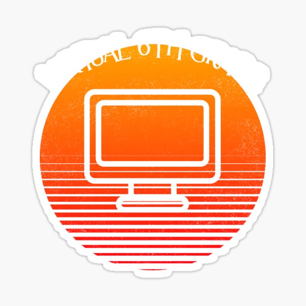 "Virtual 6th Grade Cartoon" Sticker for Sale by vlad0211 | Redbubble