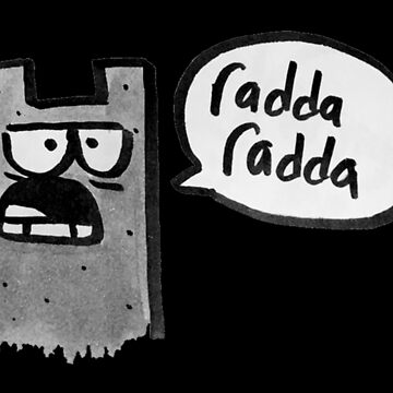 "Radda" Sticker for Sale by Darius Miller | Redbubble