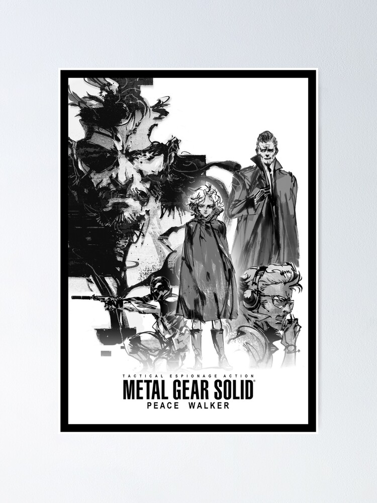 Poster « Metal Gear Solid: Peace Walker Poster », par xVANQUISHx ...