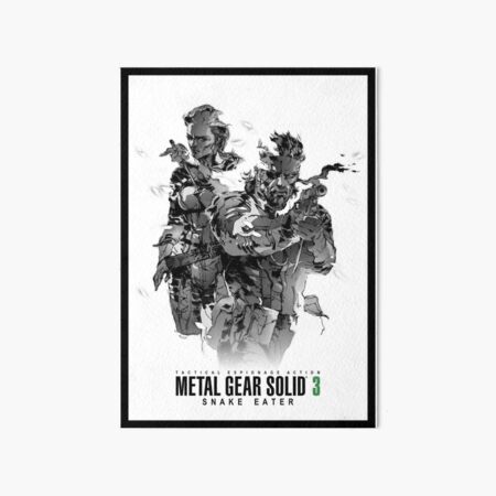 "Metal Gear Solid 3 Poster" Art Board Print for Sale by xVANQUISHx ...