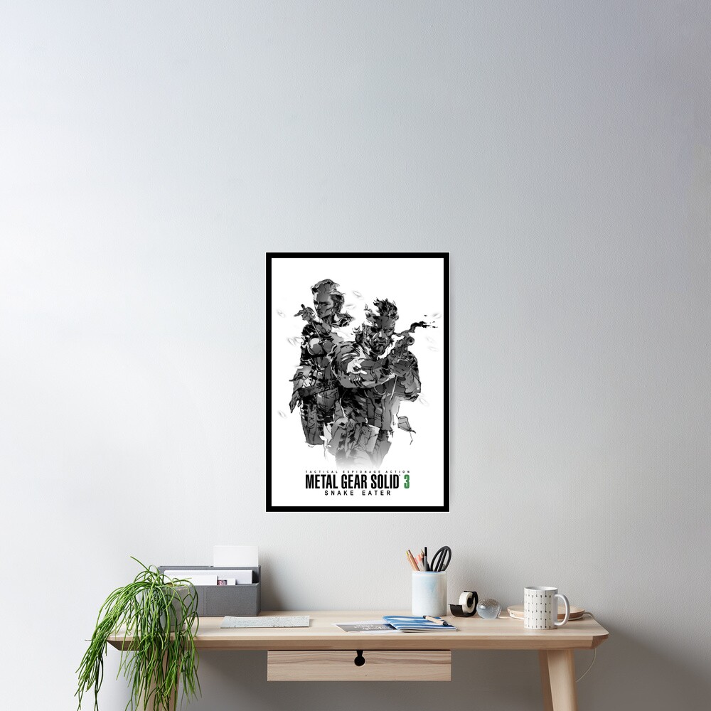 "Metal Gear Solid 3 Poster" Poster for Sale by xVANQUISHx | Redbubble