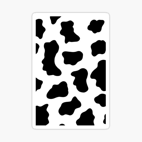 "Cow Print" Sticker by AmandazDesigns | Redbubble