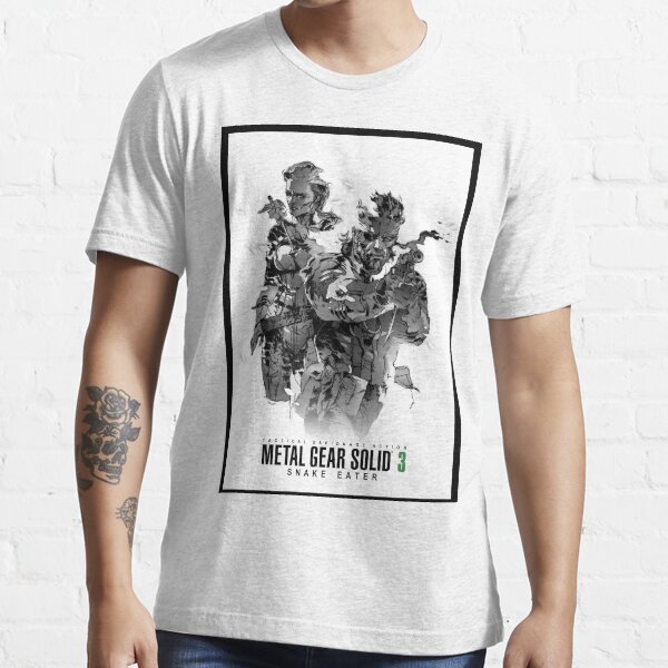 "Metal Gear Solid 3 Poster" T-shirt for Sale by xVANQUISHx | Redbubble ...