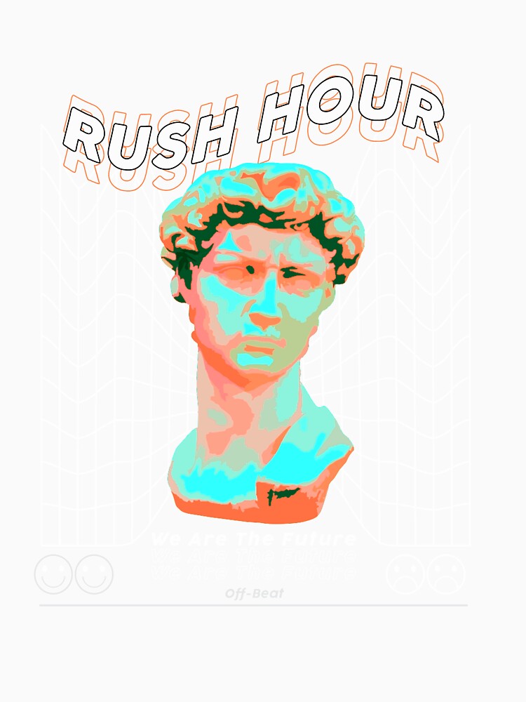 "RUSH HOUR" T-shirt for Sale by OffbeatClothing | Redbubble ...