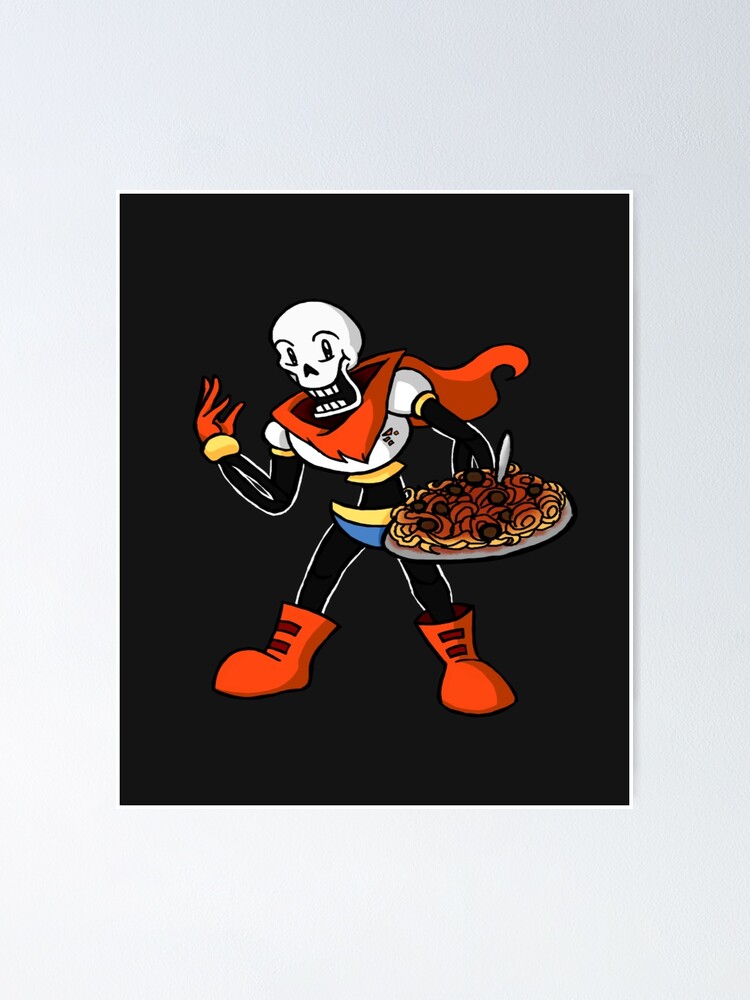 "Papyrus from undertale" Poster by chaseabob123123 | Redbubble