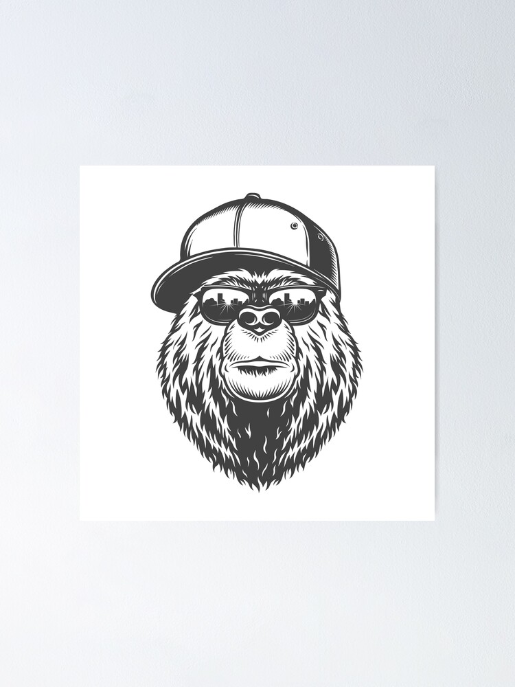 "Legendary Animals Grizzly Bear" Poster by TheMaesthetics | Redbubble