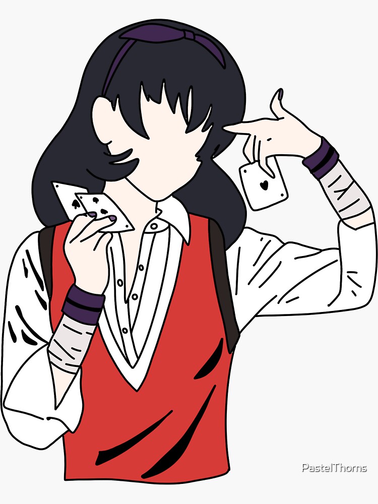 "midari " Sticker for Sale by PastelThorns | Redbubble