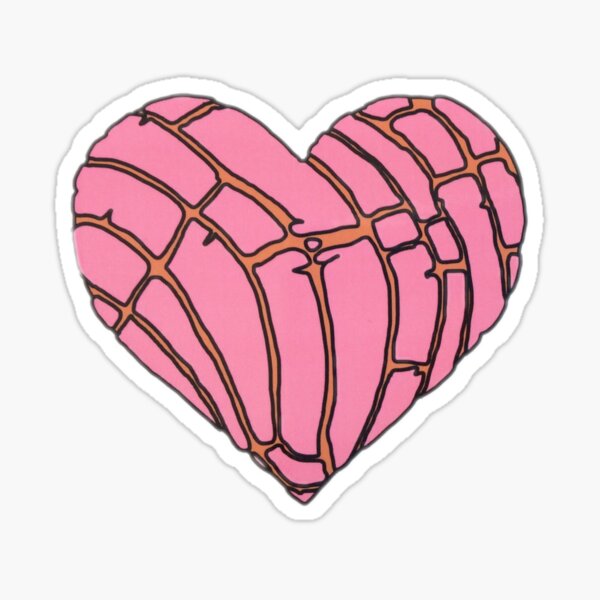"concha pan dulce Mexican sweet bread cute stuff" Sticker for Sale by ...