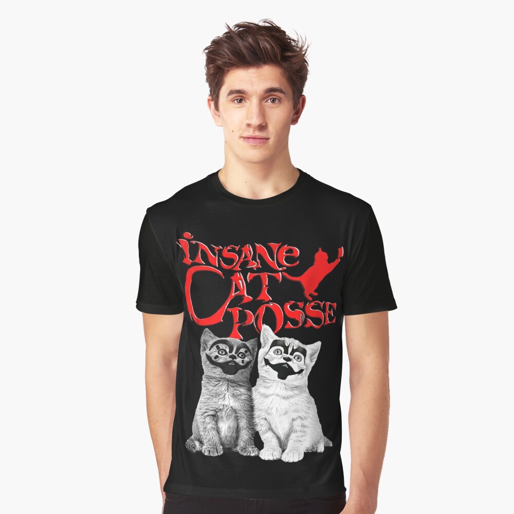 "Insane Cat Posse Halloween" Essential T-Shirt for Sale by ...