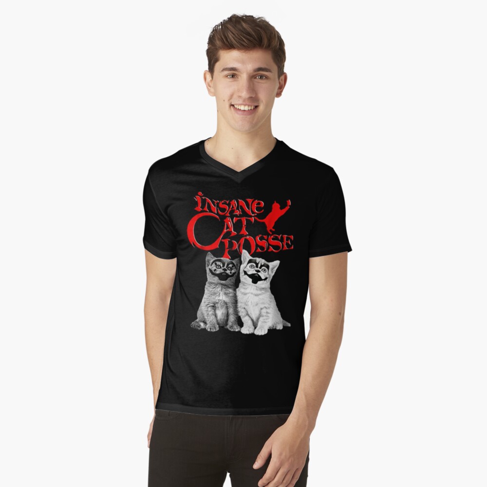 "Insane Cat Posse Halloween" Essential T-Shirt for Sale by ...
