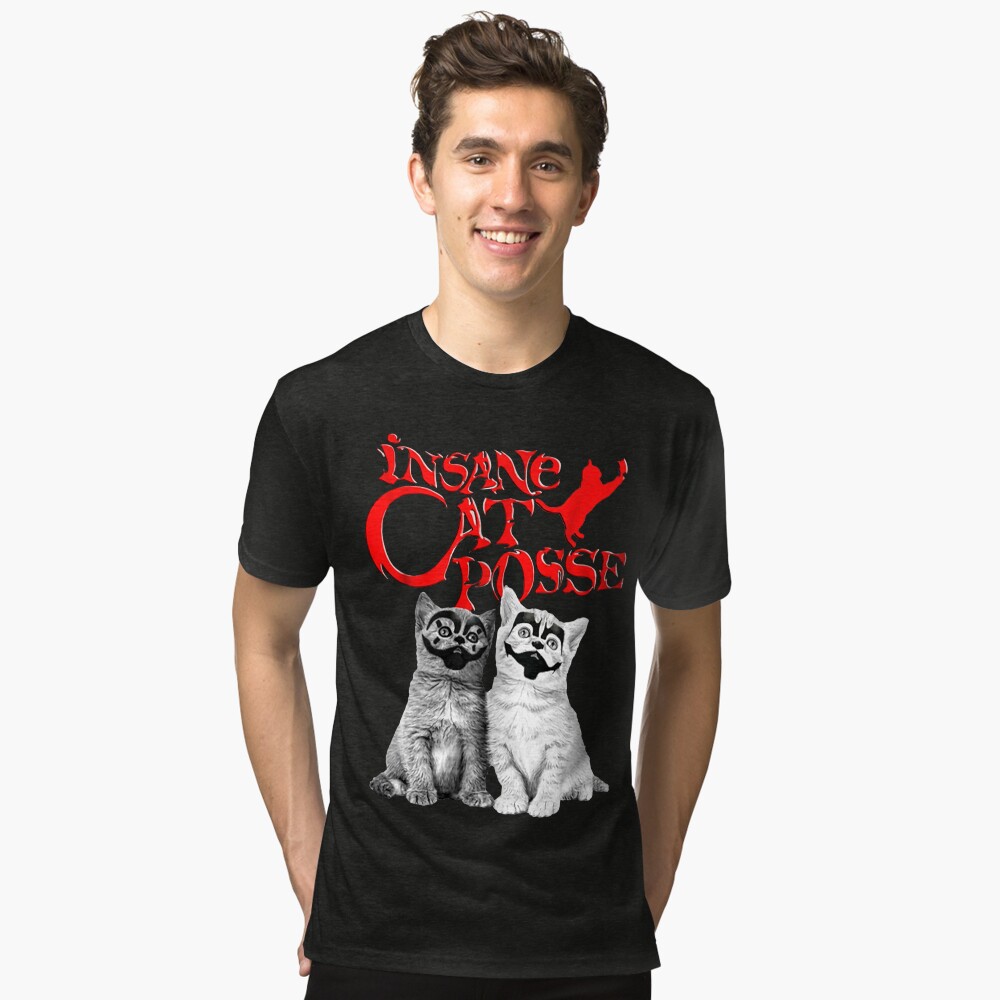 "Insane Cat Posse Halloween" Essential T-Shirt for Sale by ...