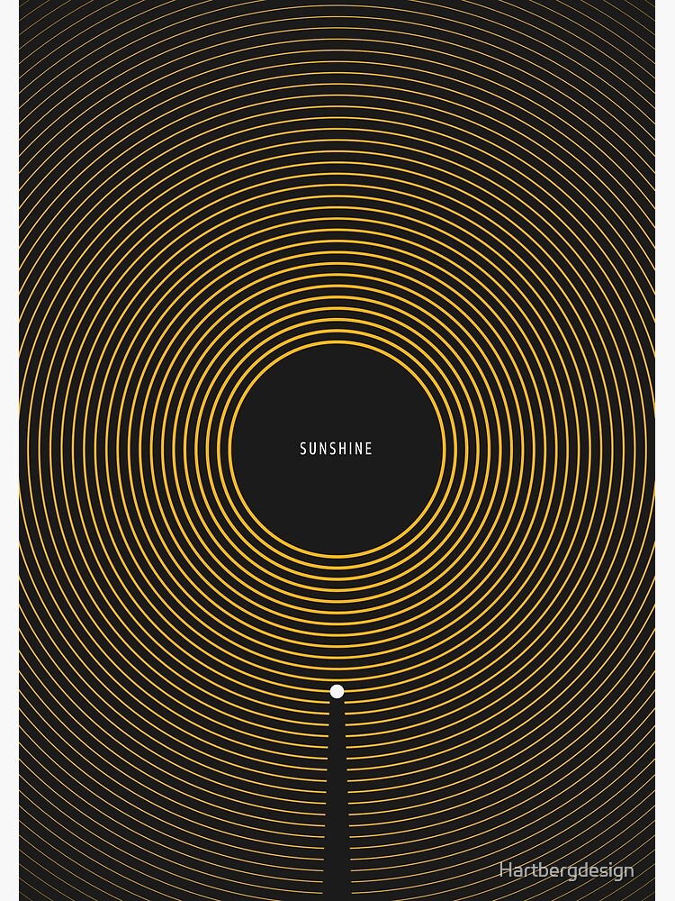 "Sunshine Poster" Poster by Hartbergdesign | Redbubble