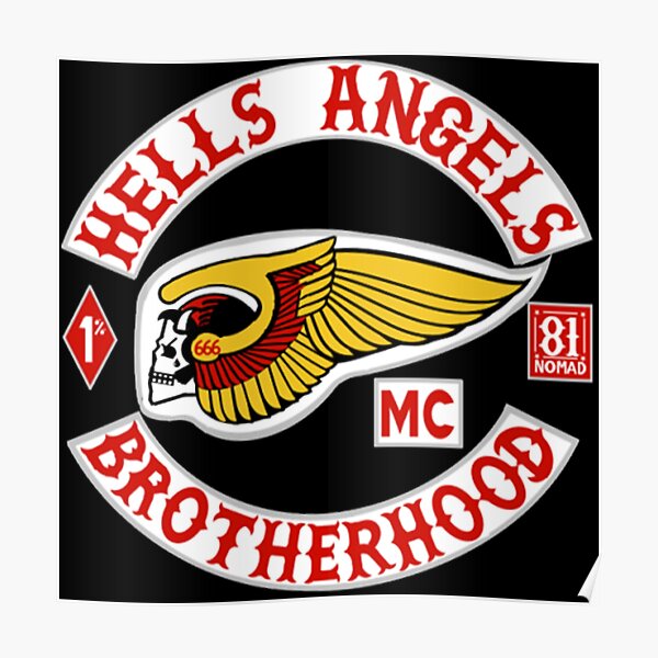 Poster: Hells Angels | Redbubble