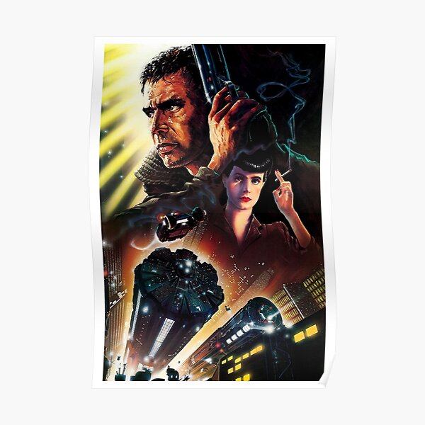 "Blade Runner (1982) - Textless Poster Art" Poster for Sale by ...
