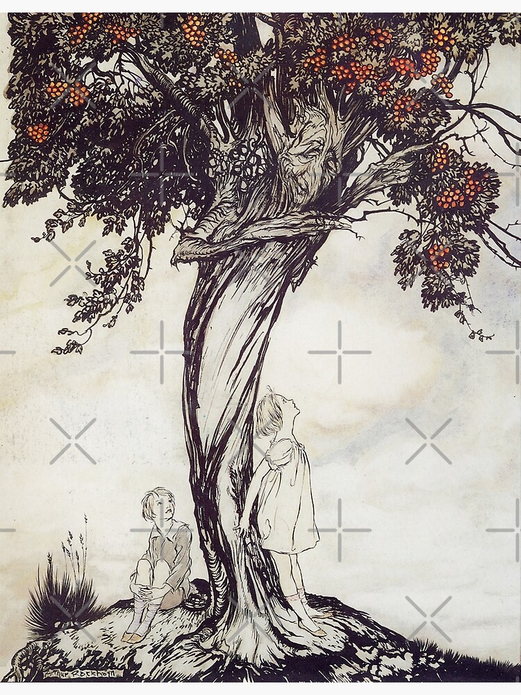 "Arthur Rackham: The Hawthorne Tree" Poster by Dreamflight | Redbubble