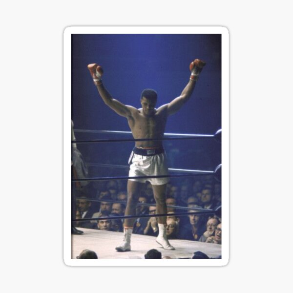 "boxing legend ali" Sticker for Sale by Bam85 | Redbubble