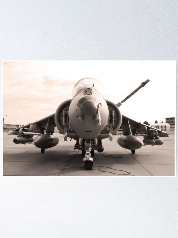 "RAF Harrier aircraft" Poster by captureasecond | Redbubble