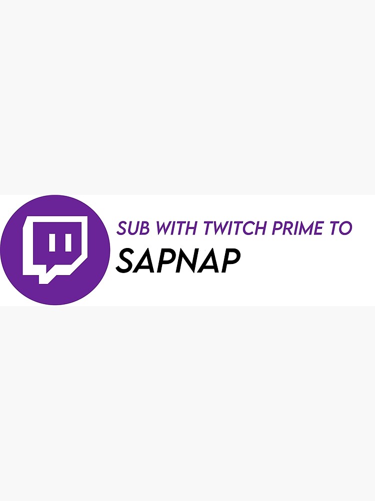 "twitch prime sapnap" Poster by LaurenSwiffin | Redbubble