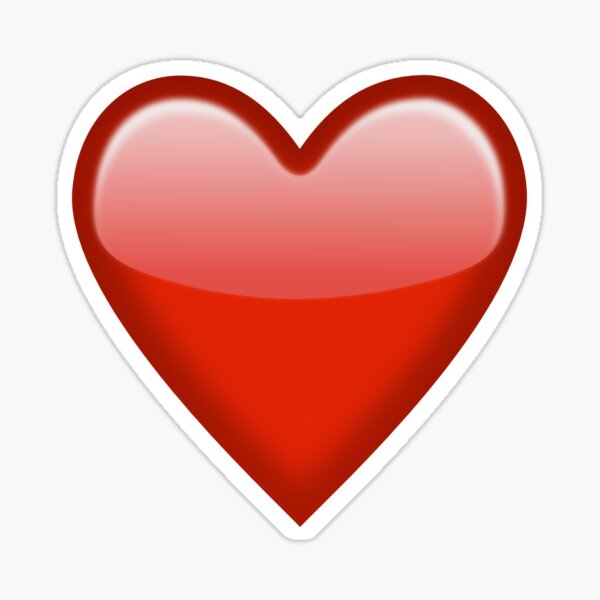 Heart Emoji Stickers | Redbubble