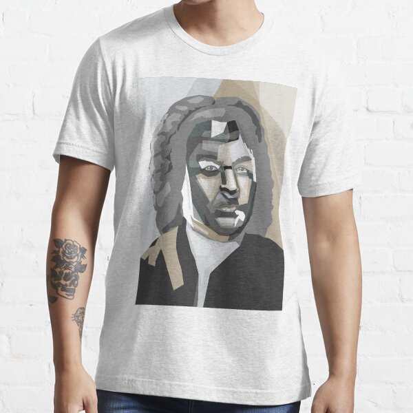 "Johann Sebastian Bach abstract" T-shirt for Sale by Bach4you ...