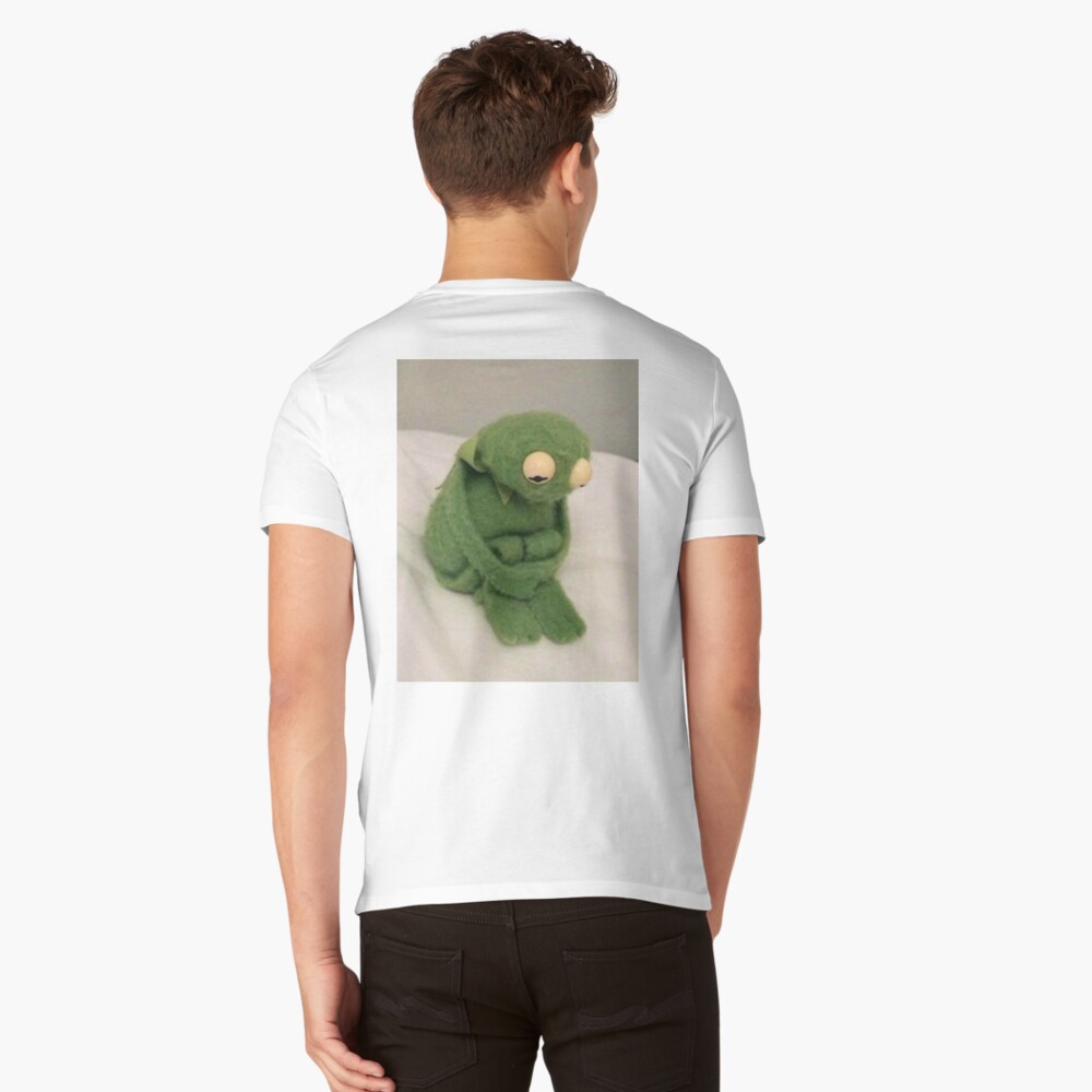 "Sad kermit" Sticker for Sale by Cypherys | Redbubble