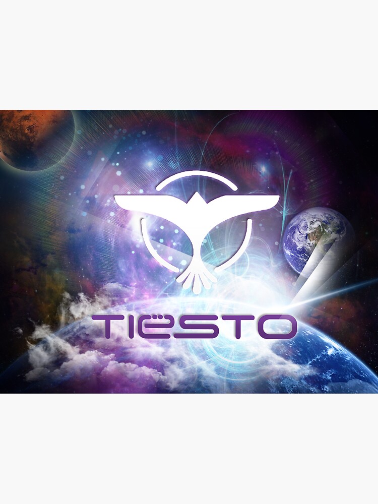 "Tiesto logo" Sticker for Sale by davidkiller | Redbubble